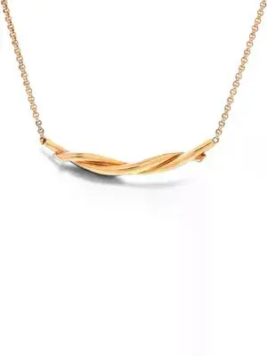 Cartier Entrelaces Pendant 18k Rose Gold Necklace