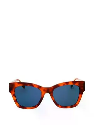 Tommy Hilfiger Tortoiseshell-effect Cat-eye Sunglasses - Brown