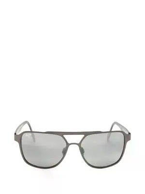 Maui Jim Reef Pilot-frame Sunglasses - Brown