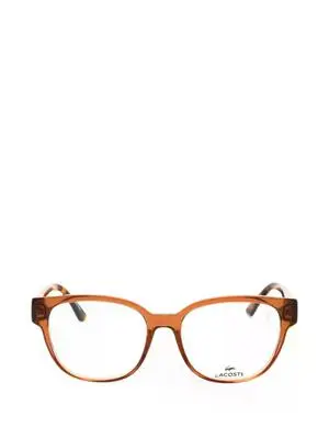 Lacoste Round-frame Glasses - Brown