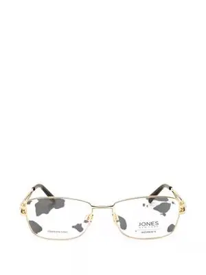 Jones New York Rectangle Frame Eyeglasses - Gold