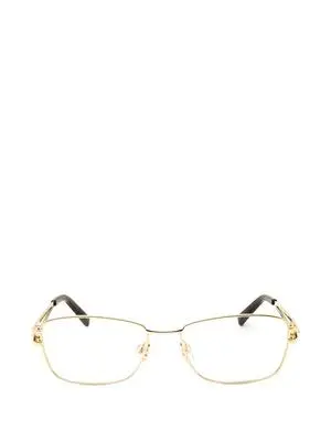 Jones New York Rectangle Frame Eyeglasses - Gold