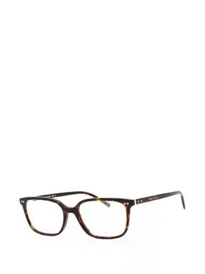 Tommy Hilfiger Tortoiseshell-effect Rectangle-frame Glasses