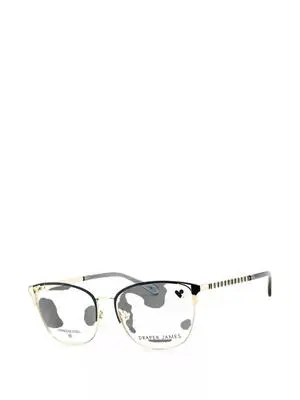 DRAPER JAMES Rectangle-frame Glasses - Gold