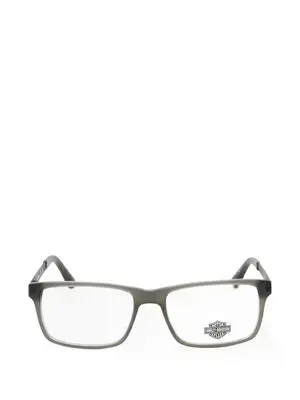 HARLEY-DAVIDSON Rectangle Frame Eyeglasses - Grey