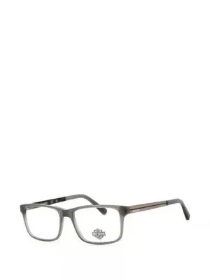 HARLEY-DAVIDSON Rectangle Frame Eyeglasses - Grey