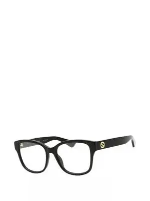 Gucci Square Frame Eyeglasses With Logo Detail