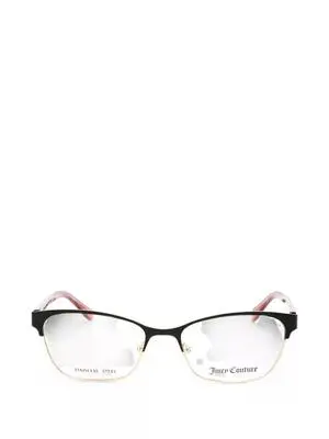 Juicy Couture Rectangle Frame Eyeglasses - Black
