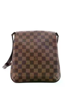 LOUIS VUITTON Damier Musette Salsa Crossbody Bag - Brown