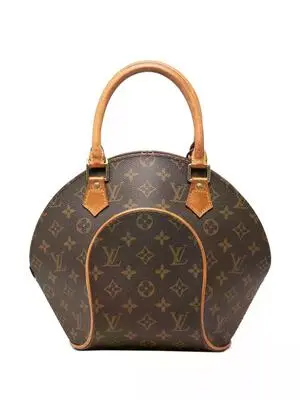 LOUIS VUITTON 1998 Monogram Ellipse Pm Handbag - Brown
