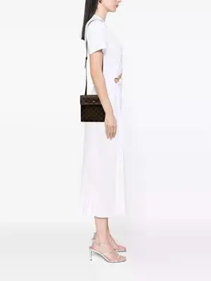 LOUIS VUITTON 1998 Damier Ebene Pimlico Crossbody Bag