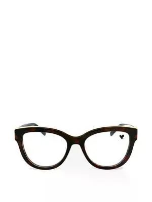 Dkny Tortoiseshell-effect Cat-eye Eyeglasses - Brown