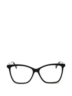 Max Mara Max Mara Eyewear Rectangle Frame Eyeglasses Black