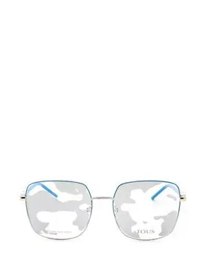 TOUS Square Frame Eyeglasses - Gold