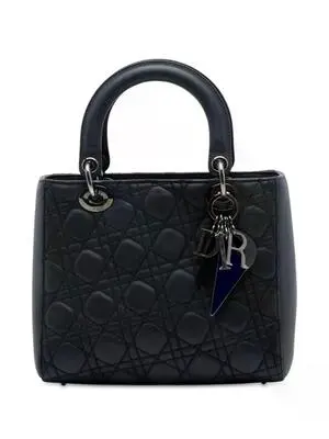 Dior 2011 Anselm Reyle Medium Lambskin Cannage Lady Satchel