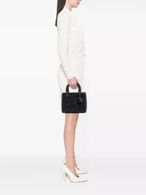 Dior 2011 Anselm Reyle Medium Lambskin Cannage Lady Satchel