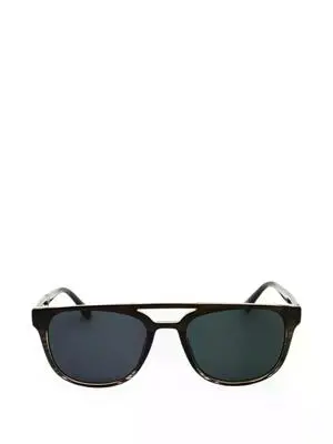 Gap Rectangular Frame Double Bridge Sunglasses - Brown