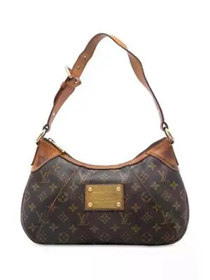 LOUIS VUITTON 2010 Monogram Thames Pm Shoulder Bag - Brown