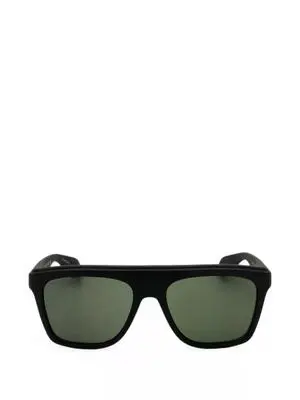 Gucci Rectangle-frame Sunglasses - Black