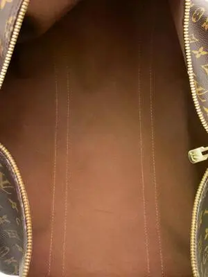 LOUIS VUITTON 2005 Monogram Keepall Bandouliere 50 Travel Bag