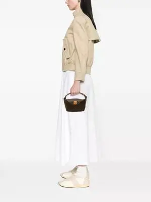 Celine 2015 Macadam Coated Canvas Handbag