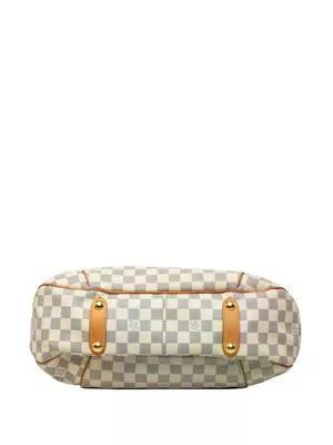 LOUIS VUITTON 2010 Damier Azur Galliera Pm Shoulder Bag