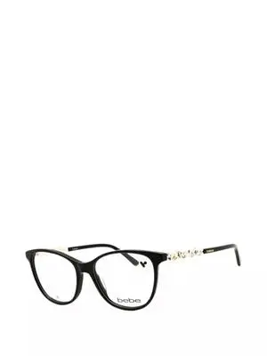 Bebe Crystal-embellished Cat-eye Frame Eyeglasses