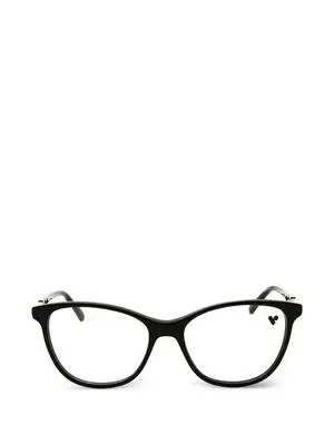Bebe Crystal-embellished Cat-eye Frame Eyeglasses - Black