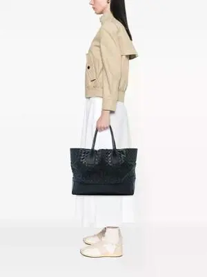 Bottega Veneta 2012-2026 Nappa Intrecciato Tote Bag - Black