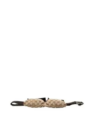 Gucci 2000-2015 Gg Canvas Double Pocket Belt Bag