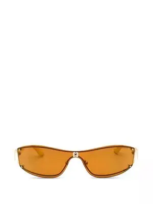 Guess Shield Frame Sunglasses - Brown