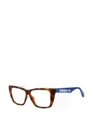 Adidas Cat Eye Eyeglasses With Tortoiseshell Frame - Brown