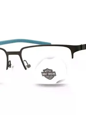 HARLEY-DAVIDSON Rectangle-frame Glasses - Black