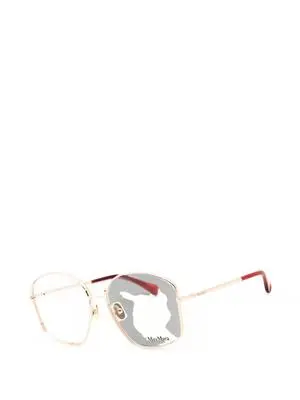 Max Mara Oversized Geometric-frame Glasses
