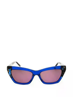 Dkny Cat-eye Frame Sunglasses - Brown