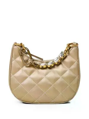 TWINSET Quilted Crystal-embellished Tote Bag - Neutrals