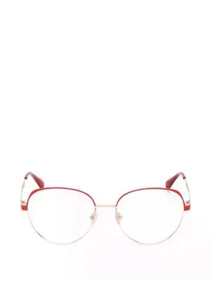 MAX&CO. Round-frame Glasses - Red