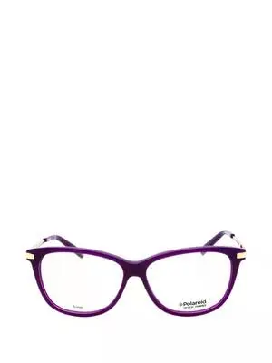 POLAROID Rectangle-frame Glasses - Purple