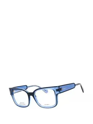 MAX&CO. Rectangle-frame Glasses - Blue