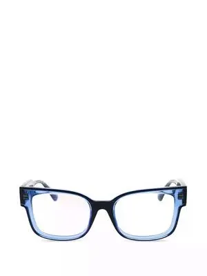 MAX&CO. Rectangle Frame Eyeglasses - Blue