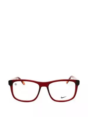 Nike Rectangle-frame Glasses - Red