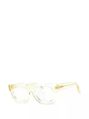 Victoria Beckham Rectangle-frame Glasses - Brown