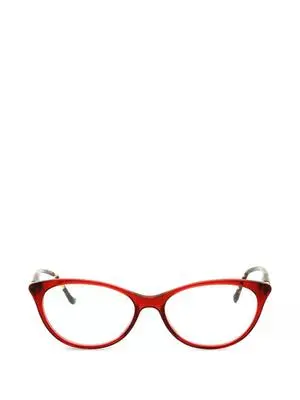 EMOZIONI Cat Eye Frame Eyeglasses - Brown