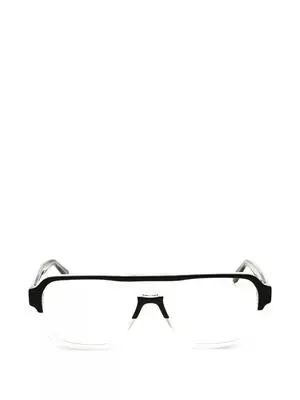Guess Rectangle Frame Eyeglasses - Black