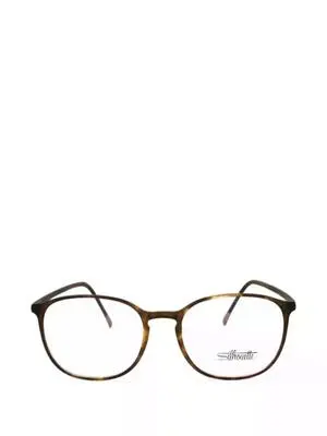 SILHOUETTE Full Rim Round Frame Eyeglasses