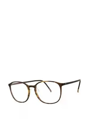 SILHOUETTE Full Rim Round Frame Eyeglasses