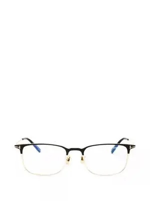 TOM FORD Rectangle-frame Glasses - Black