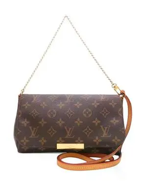 LOUIS VUITTON 2017 Monogram Favorite Mm Satchel - Brown