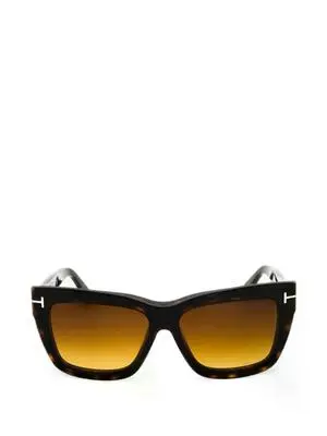 TOM FORD Cat-eye Sunglasses - Brown