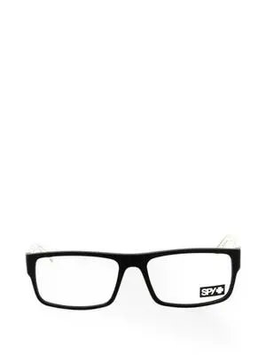 SPY Vaughn Rectangle Frame Eyeglasses - Black
